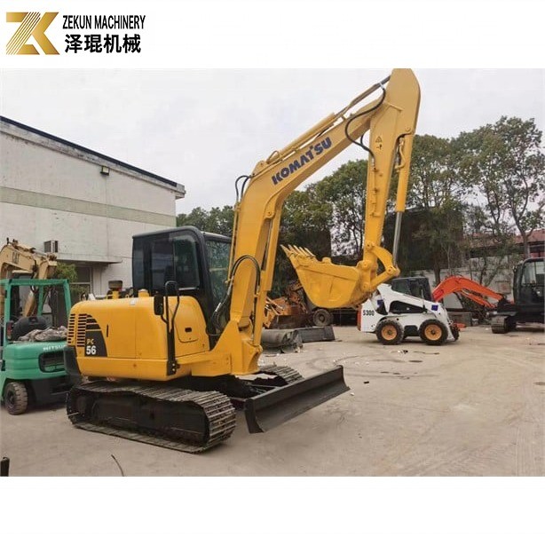 Komatsu PC56-7 Mini Excavator with 5 Ton Operating Weight and Durable ...