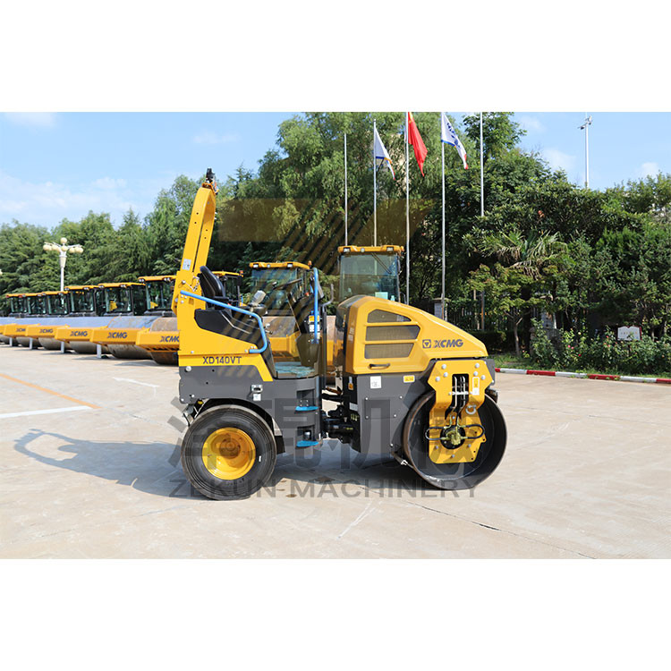 4 Ton XCMG XD140VT Vibratory Roller EU Stage V EPA Stage 4F